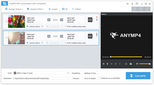 Comment convertir une vidéo mp4 en mp3 | AnyMP4